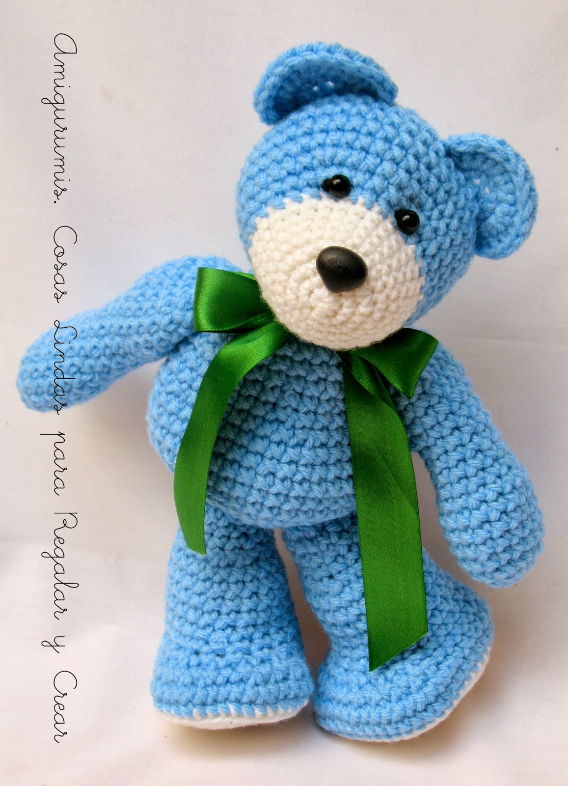 Amigurumis . Cosas Lindas: Un oso Teddy de Ternura