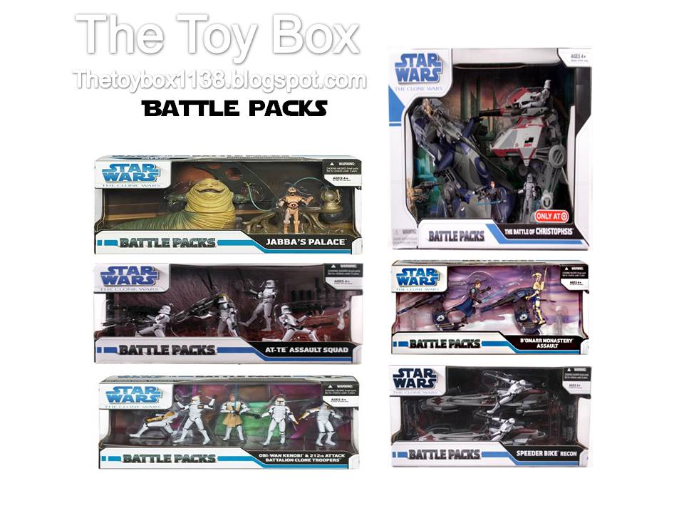 The Toy Box: Star Wars - The Clone Wars (Collection I and II) (Hasbro)