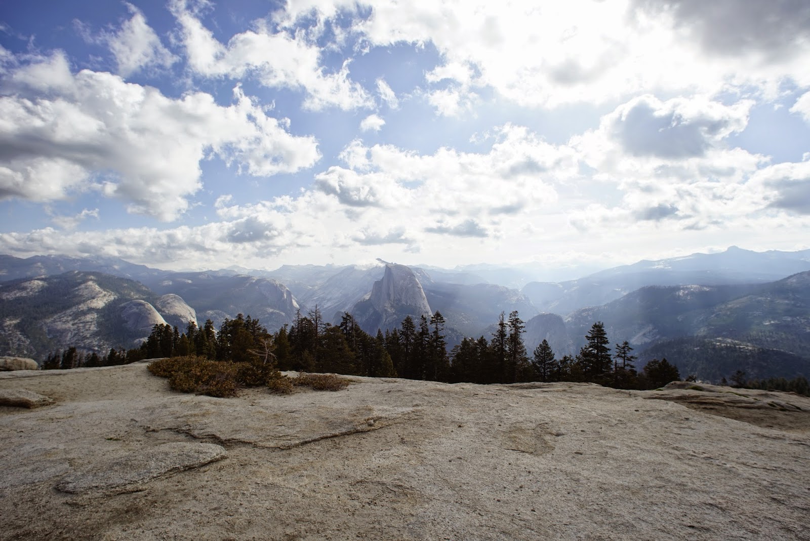 Mid Sierra Musings: Glacier Point Road In Yosemite National Park