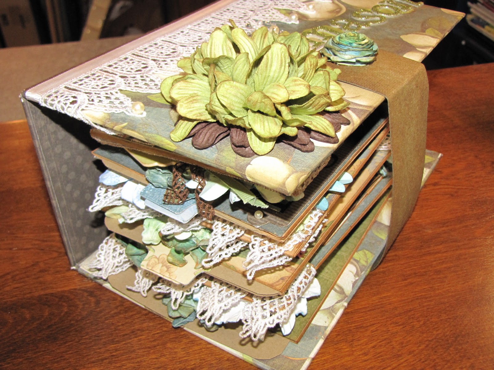 Jazzy Creations...: Paper Bag Flip Album