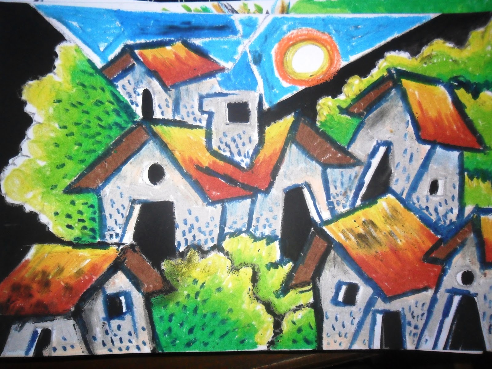 55+ Inspirasi Lukisan Krayon Hewan, Gambar Lukisan