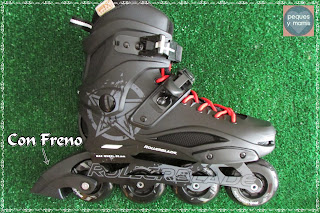 Pequesymamis: Mis Patines Rollerblade de PatinAventura