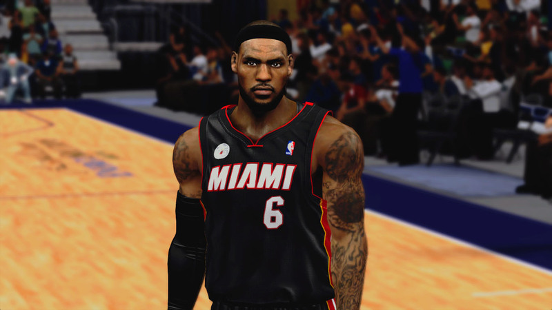 Nba 2k13 Lebron James Cyberface