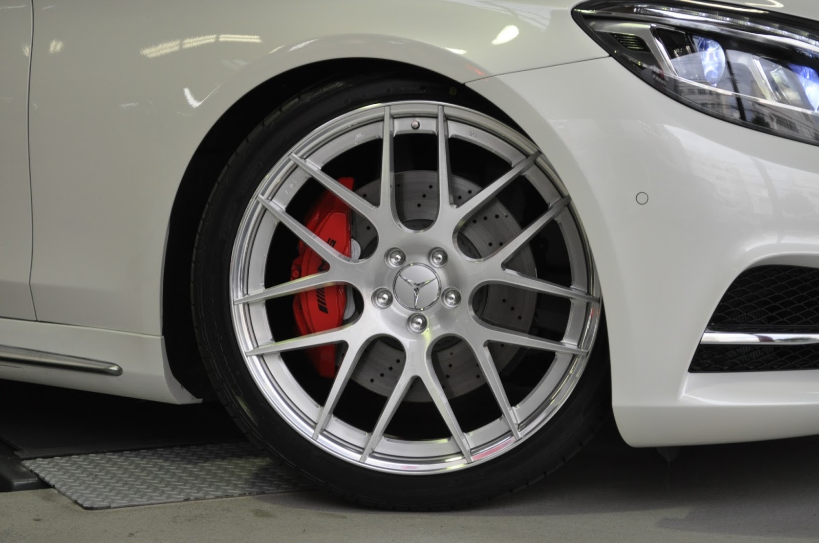 Mercedes-Benz W222 S550L on R21 BC Forged HB04 | BENZTUNING