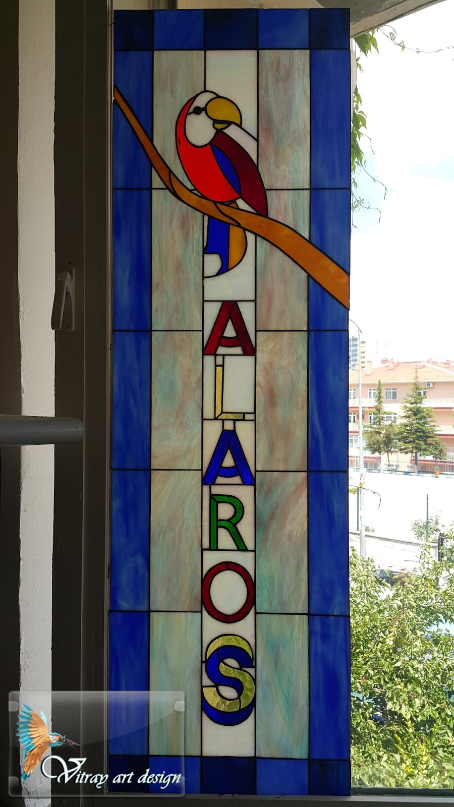 Art Vitray Design Tasarım ve Uygulama Atölyesi: ALAROS CAFE için logo ...