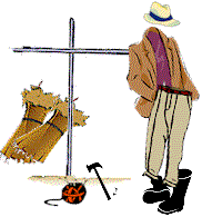 Little Mind Teaches Big Lessons: Fun Day: How to Make a Scarecrow