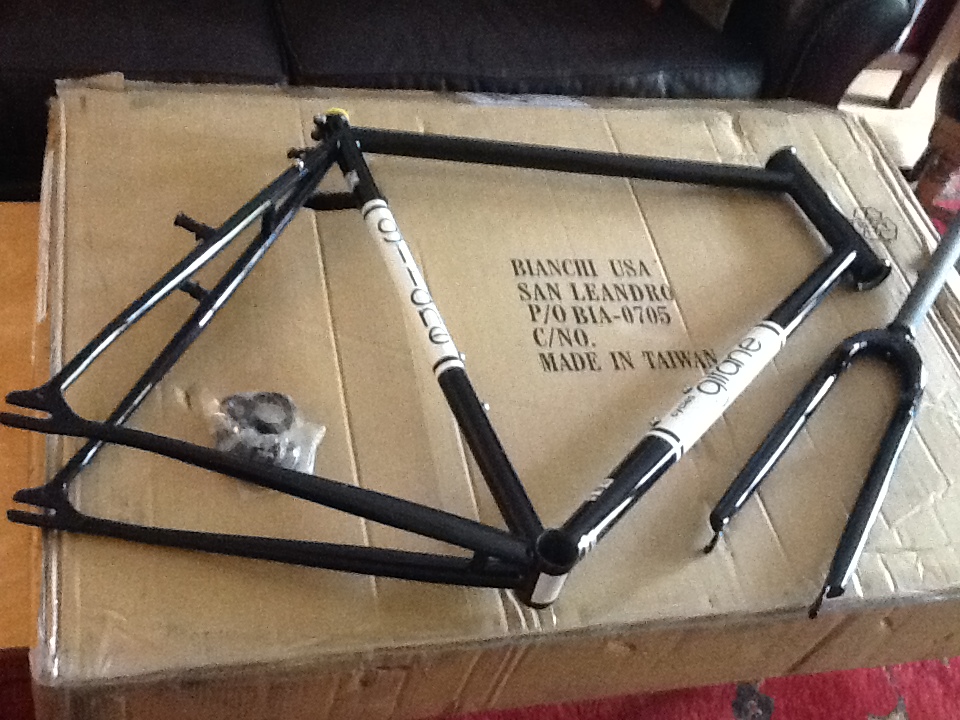 Huffman Bicycle Club: The Gypsy -- Bianchi Gitane Fixie