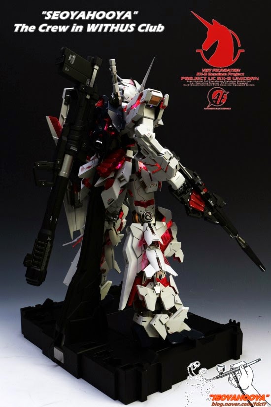 Custom Build: PG 1/60 RX-0 Unicorn Gundam "Enhanced"