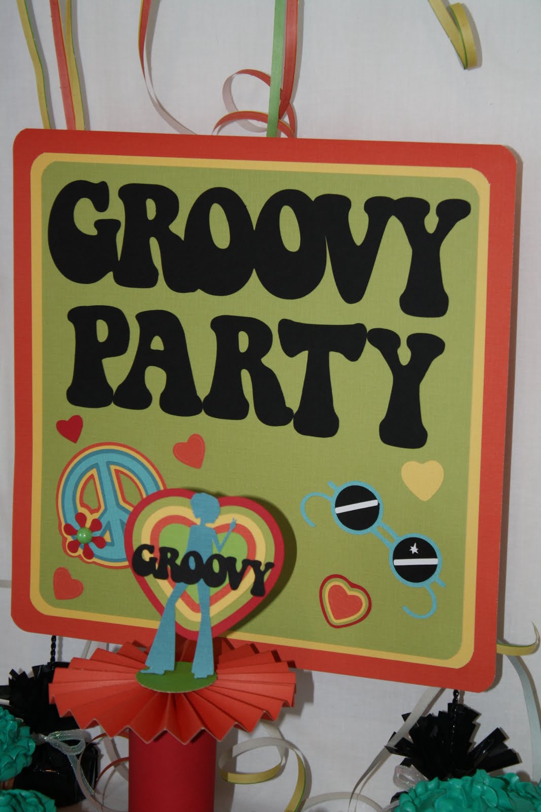 Sweet Delights Paper and More: Gloria's Birthday Blog Hop... Groovy Party