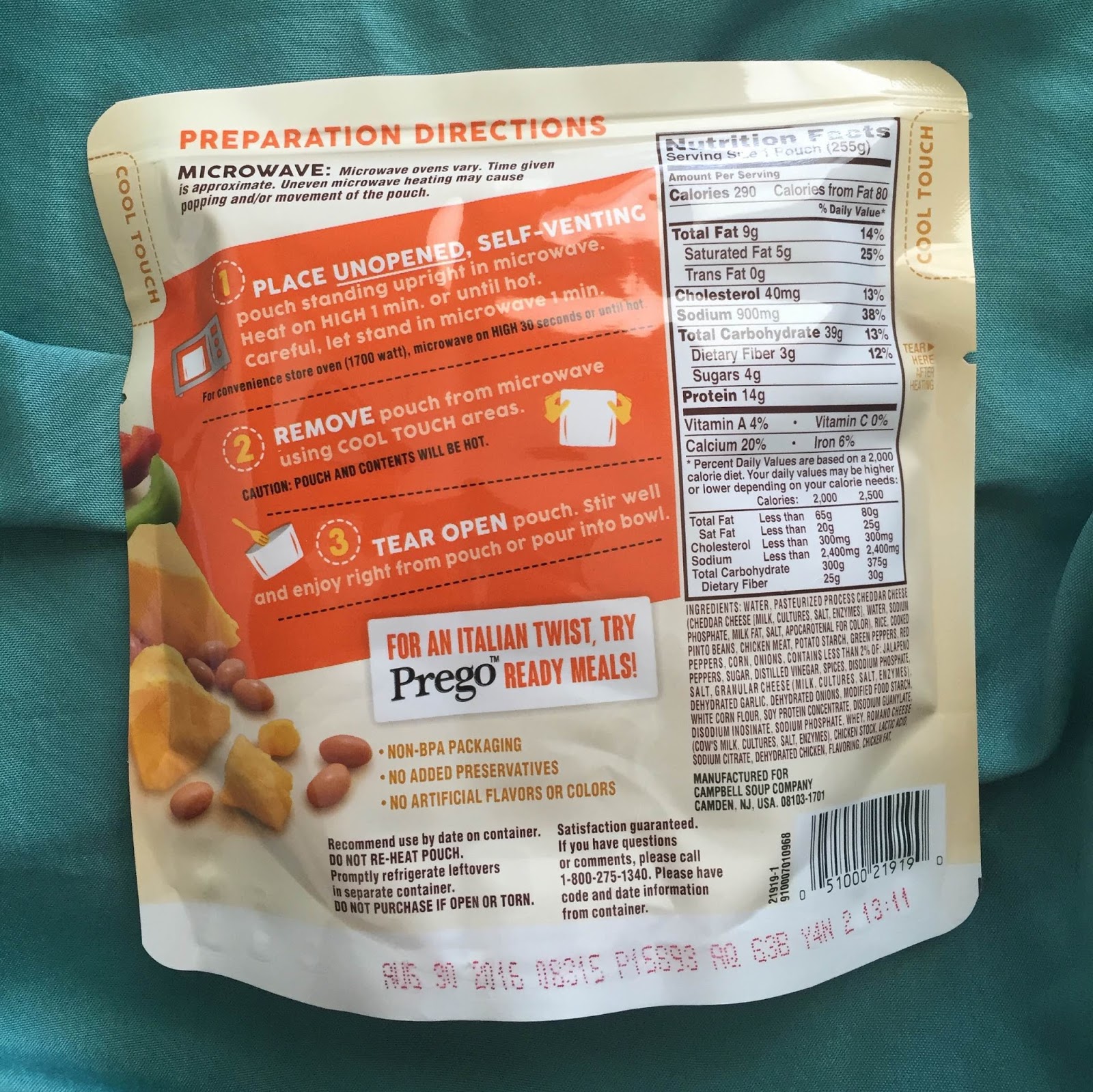 A Place For These: New Ready Meals from Prego and Pace!