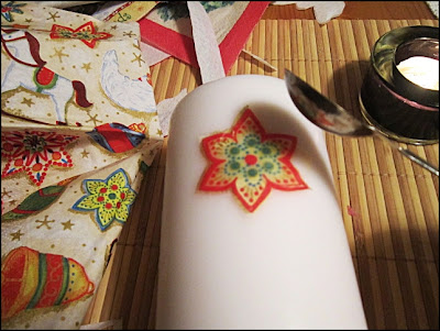 .Evas Kvarnaro: Ljus och servetter