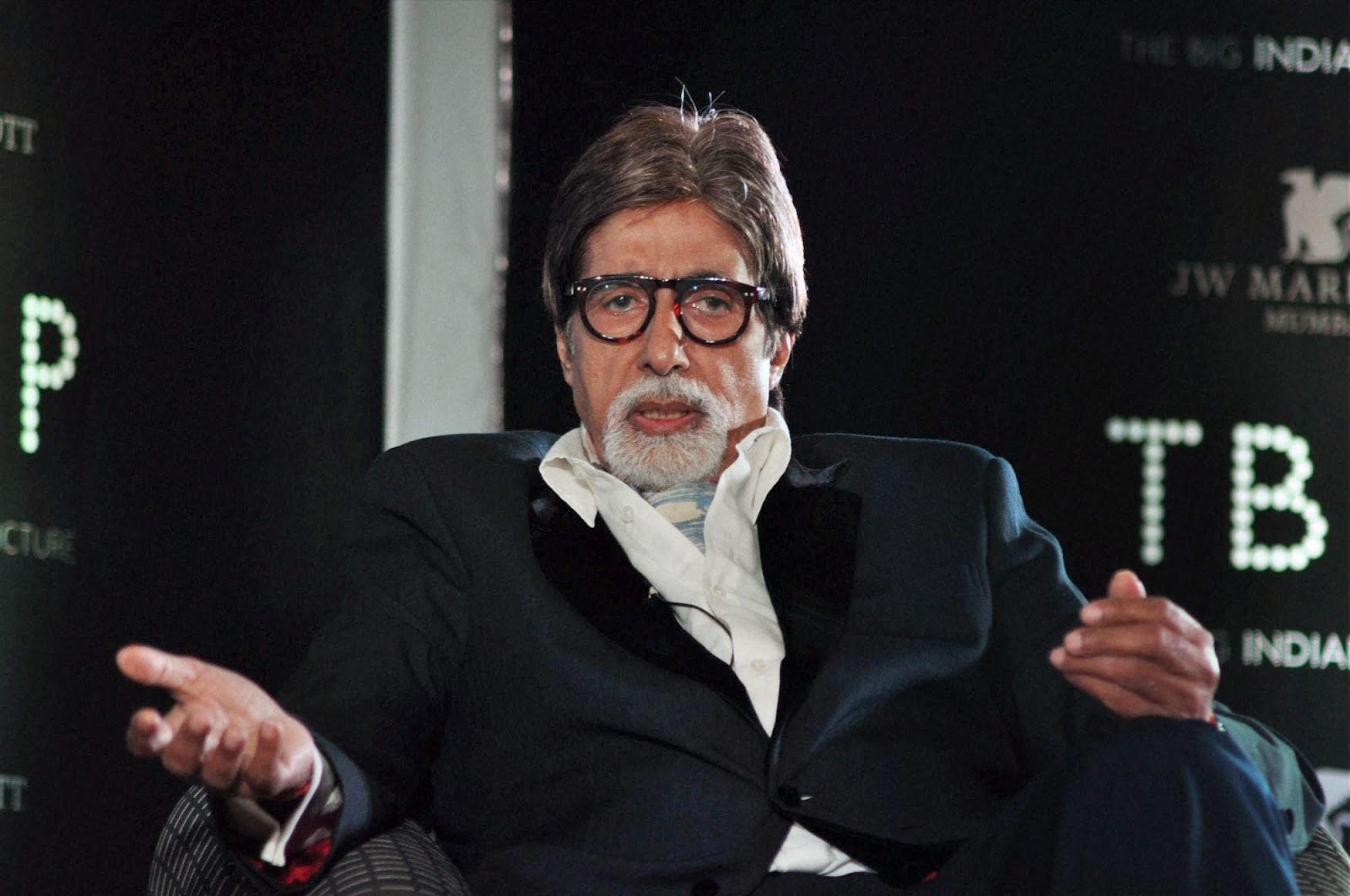 Mumbai: Bollywood actor Amitabh Bachchan during the launch of an online ...