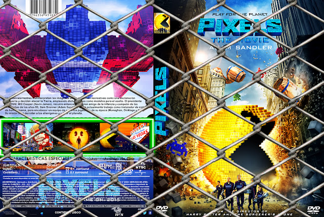 Cover Diago : Pixels DVD COVER