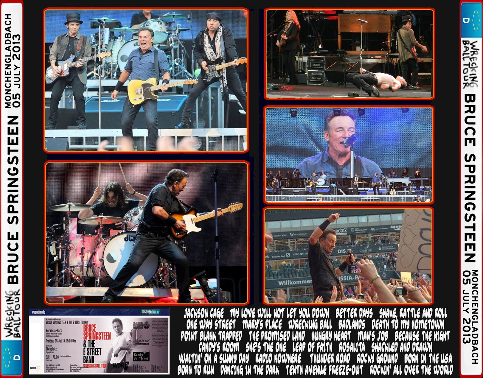 T.U.B.E.: Bruce Springsteen - 2013-07-05 - Monchengladbach, DE (AUD/FLAC)
