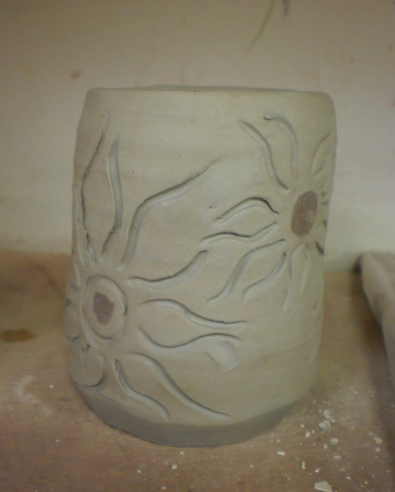 Murray Ceramics: Using White clay with Colored Clay
