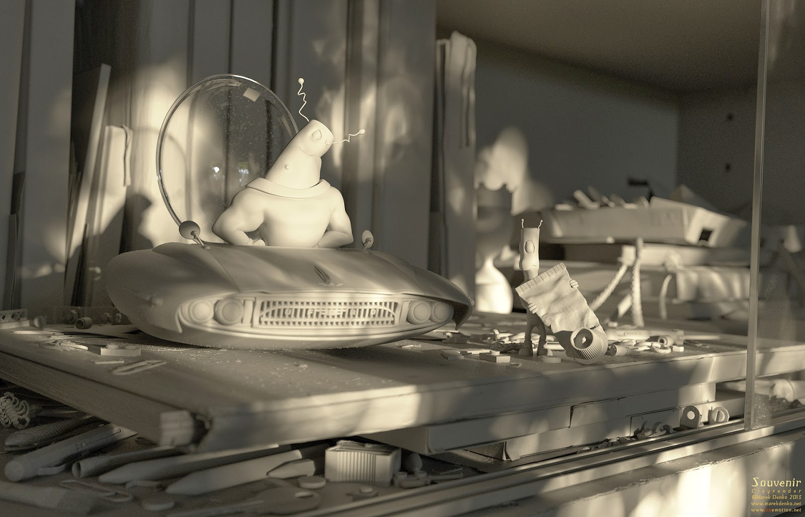 Souvenir by Marek Denko | Computer Graphics Daily News