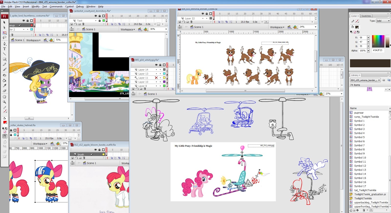 Horse News: Massive Show Flash Asset Leak - SO MUCH STUFF