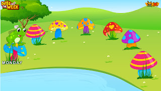 OK Mr. Berna: The frog and the days of the week