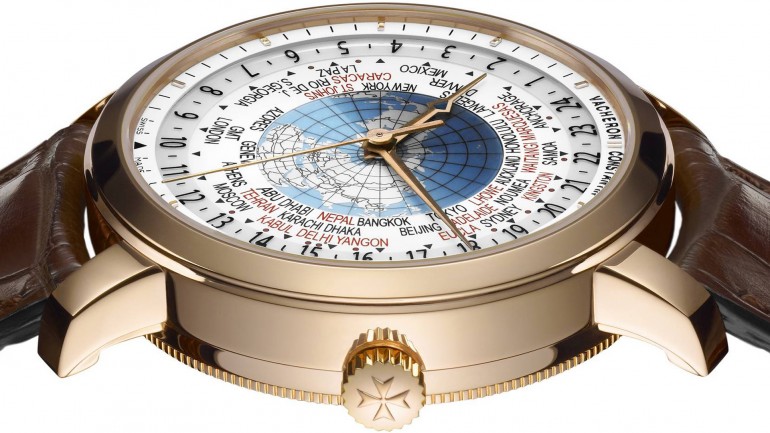 This Watch captures all the world's 37 time zones simultaneously