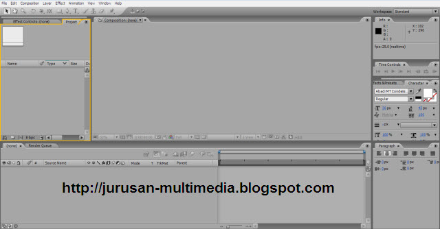 ANIMASI DASAR MOTION GRAPHIC DENGAN AFTER EFFECT ~ Rizky Widagdo