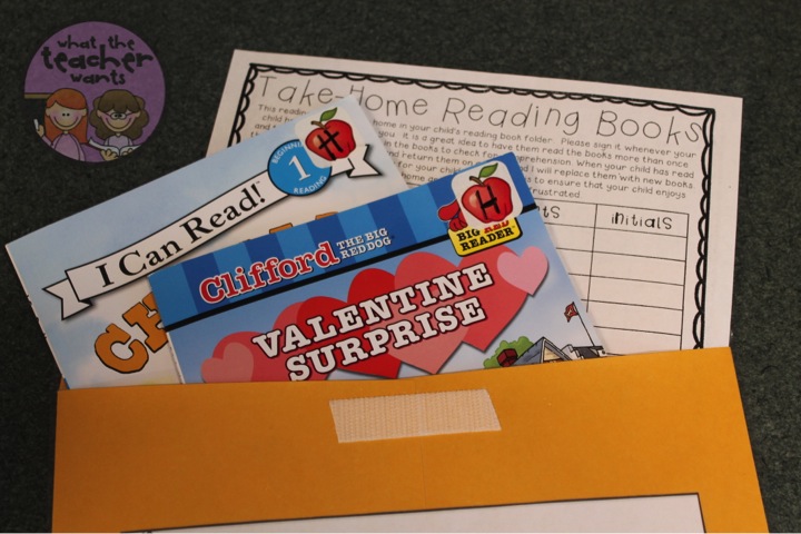 Management Monday: Take-Home Reading Folders | What the Teacher Wants ...