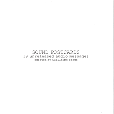 Artists' Books and Multiples: Sound Postcards
