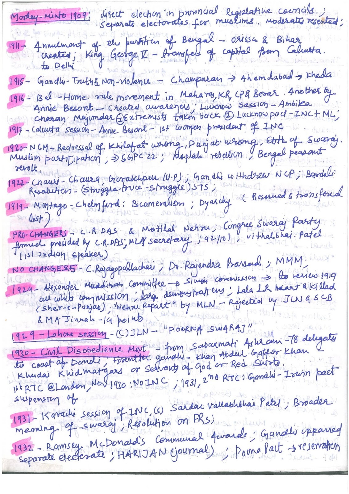 Genie Speaks: One Page Notes || History