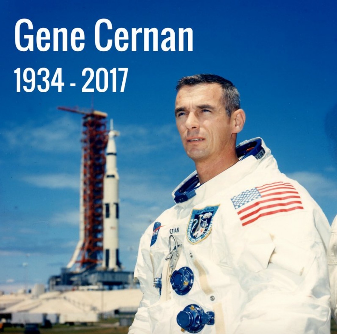 Il Disinformatico: Gene Cernan, l’ultimo uomo sulla Luna: 1934-2017