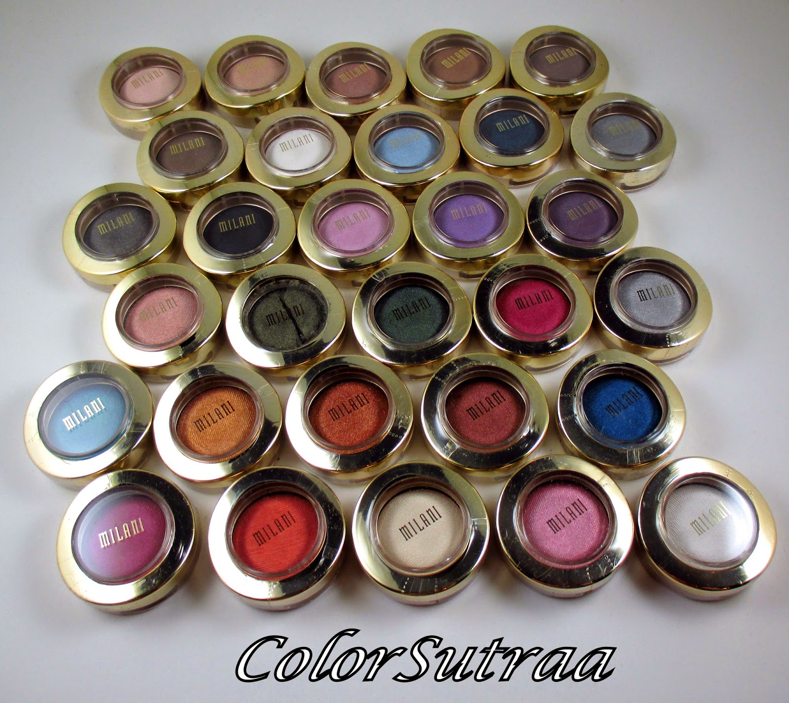 MILANI Bella Gel Powder Eyeshadows : Swatches and Review - ColorSutraa