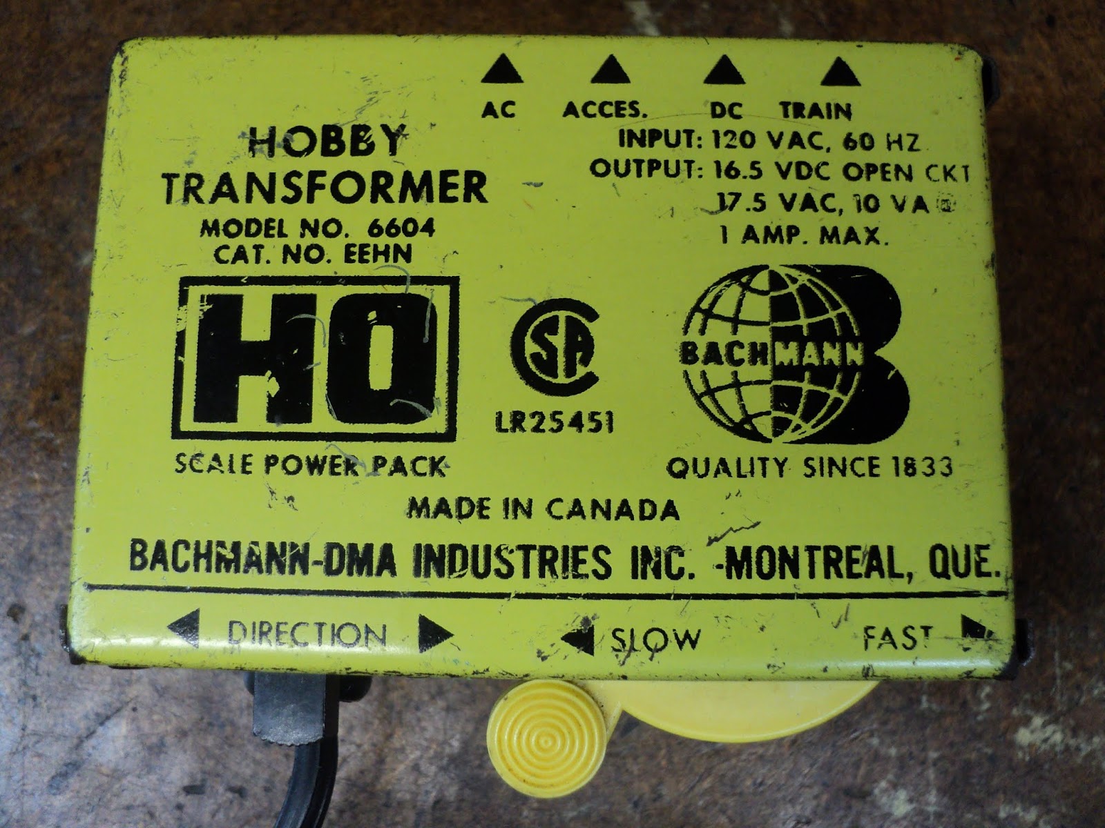 Rouge River Workshop: Some HO Scale Model Railroad 'Hobby Transformers'