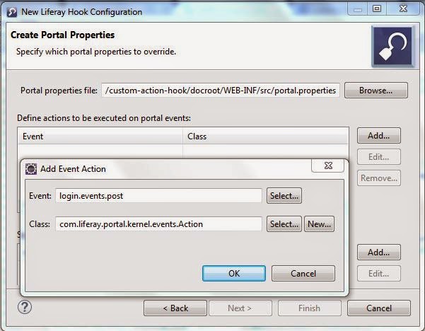Liferay is easy: Custom Action(Events) Hook in Liferay