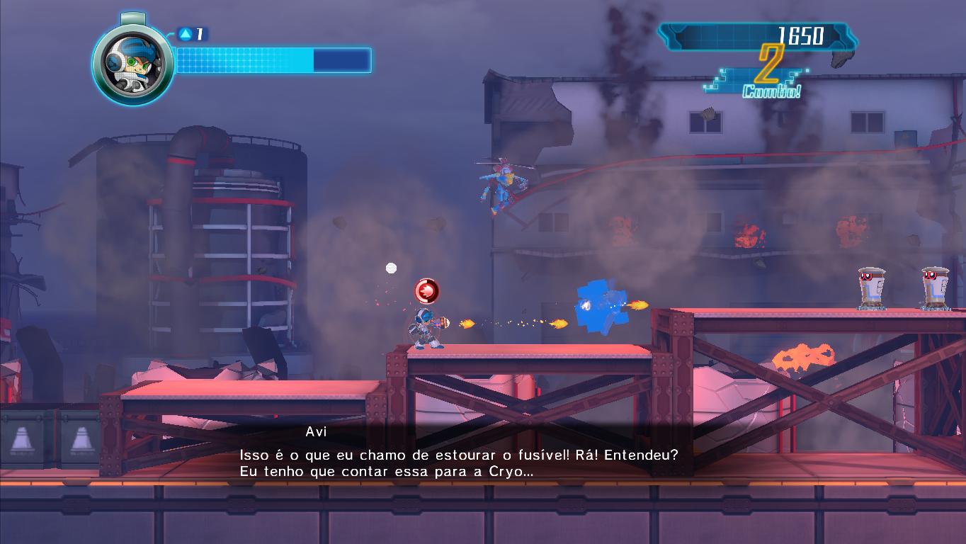 AnáliseMorte: Mighty No. 9 - Tudo que eu conseguir falar sobre MN9.