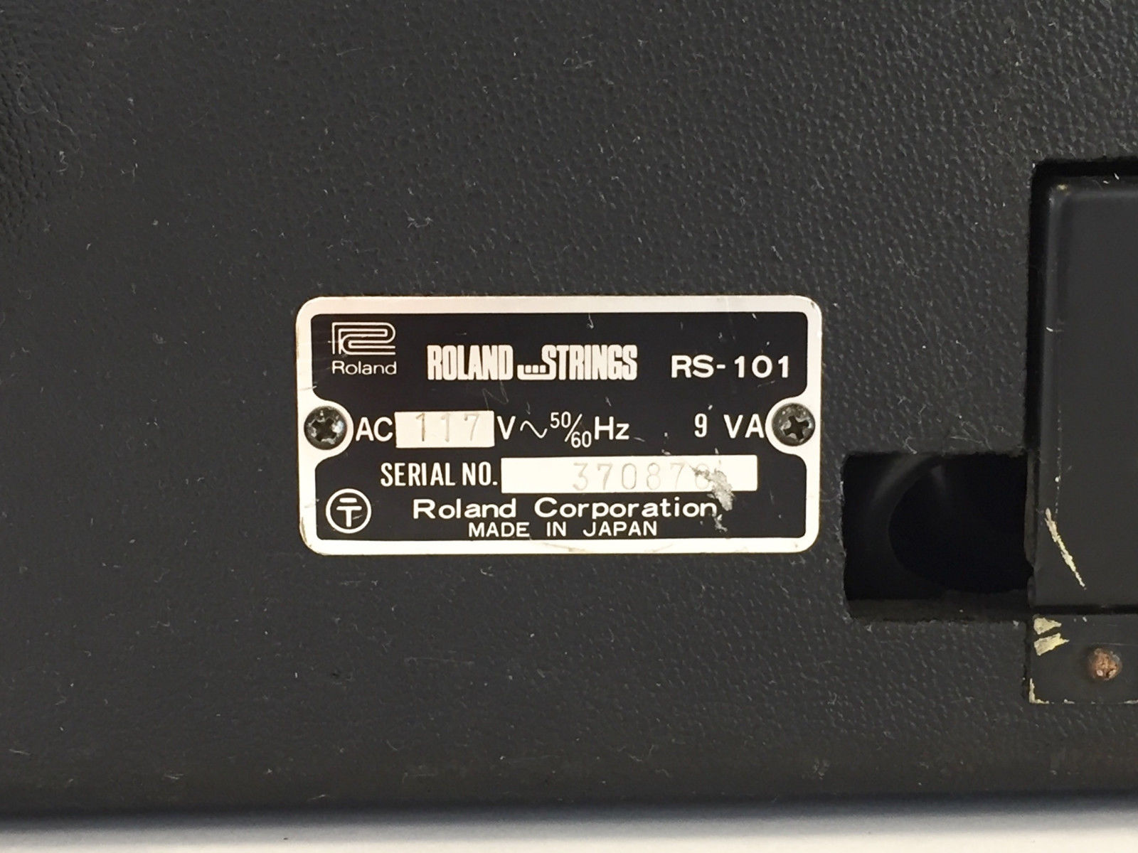 MATRIXSYNTH: ROLAND RS101 STRINGS VINTAGE STRING ENSEMBLE SN 370878