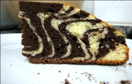 Taller de sucre: PASTÍS "ZEBRA"