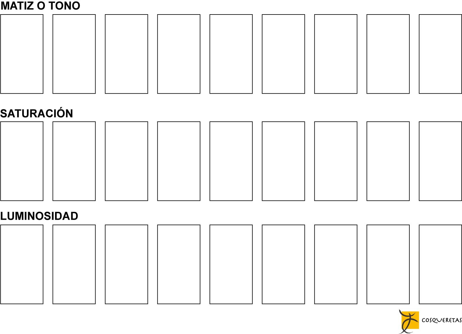 El blog de Cosqueretas: Teoría del color