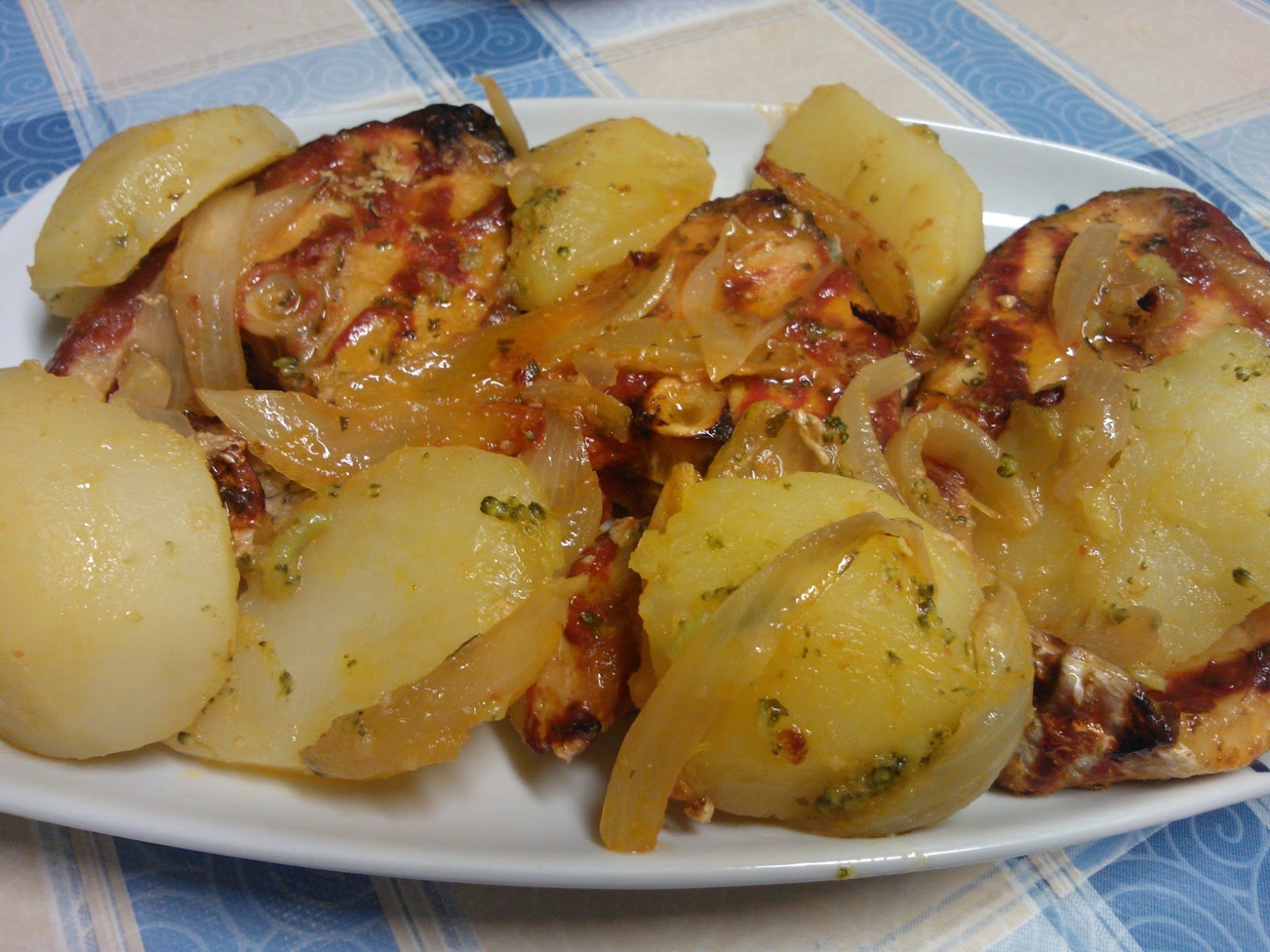 Troca Receitas By Diana Nogueira: Perca no Forno com Batata