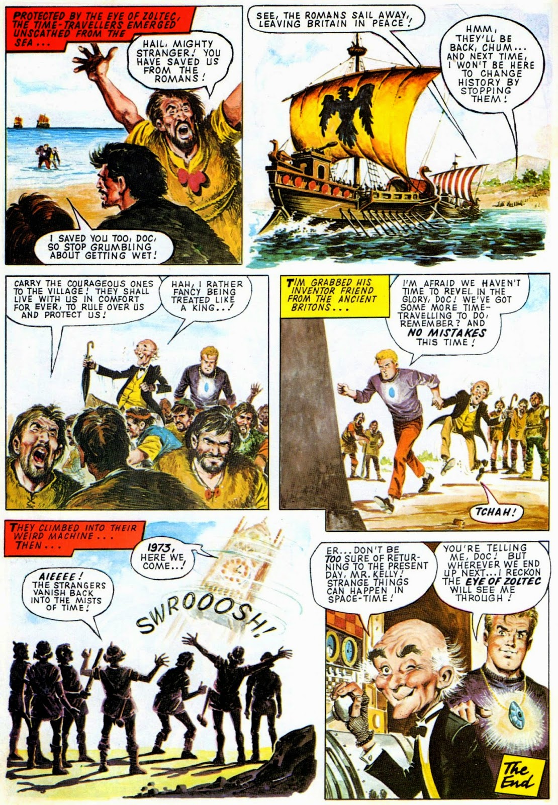 CRIVENS! COMICS & STUFF!: KELLY'S EYE FROM VALIANT ANNUAL 1974...