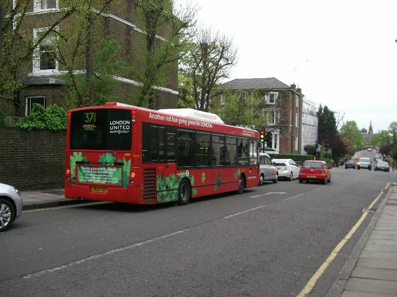 London buses one bus at a time: the return: The Number 371 Route