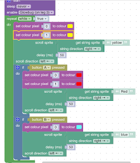 Robots and Physical Computing: messing around with Codebug
