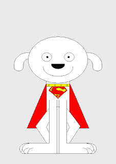 Superhero drawings by DC: Superdog. Krypto From Krypto The Superdog T.V ...