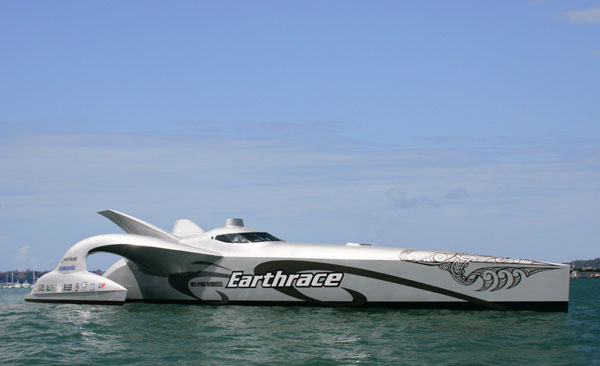 Earthrace - World's Fastest Boat - World full of Art