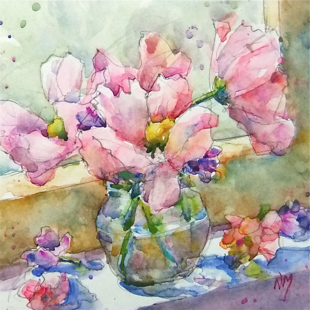 NORA MacPHAIL - ARTIST: flower power