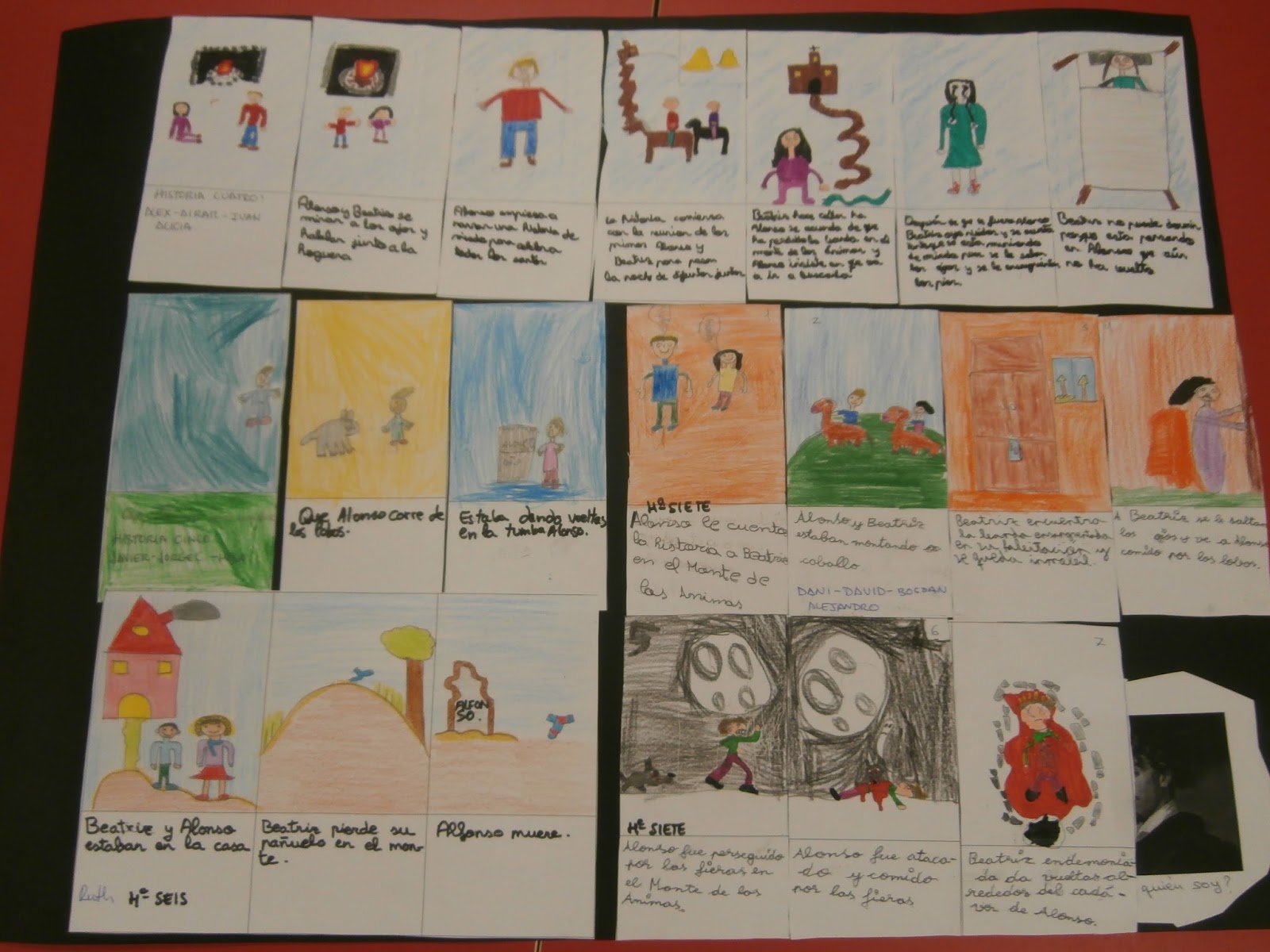 Biblioteca Municipal de Mallén: Cómics del Monte de las Ánimas de Bécquer