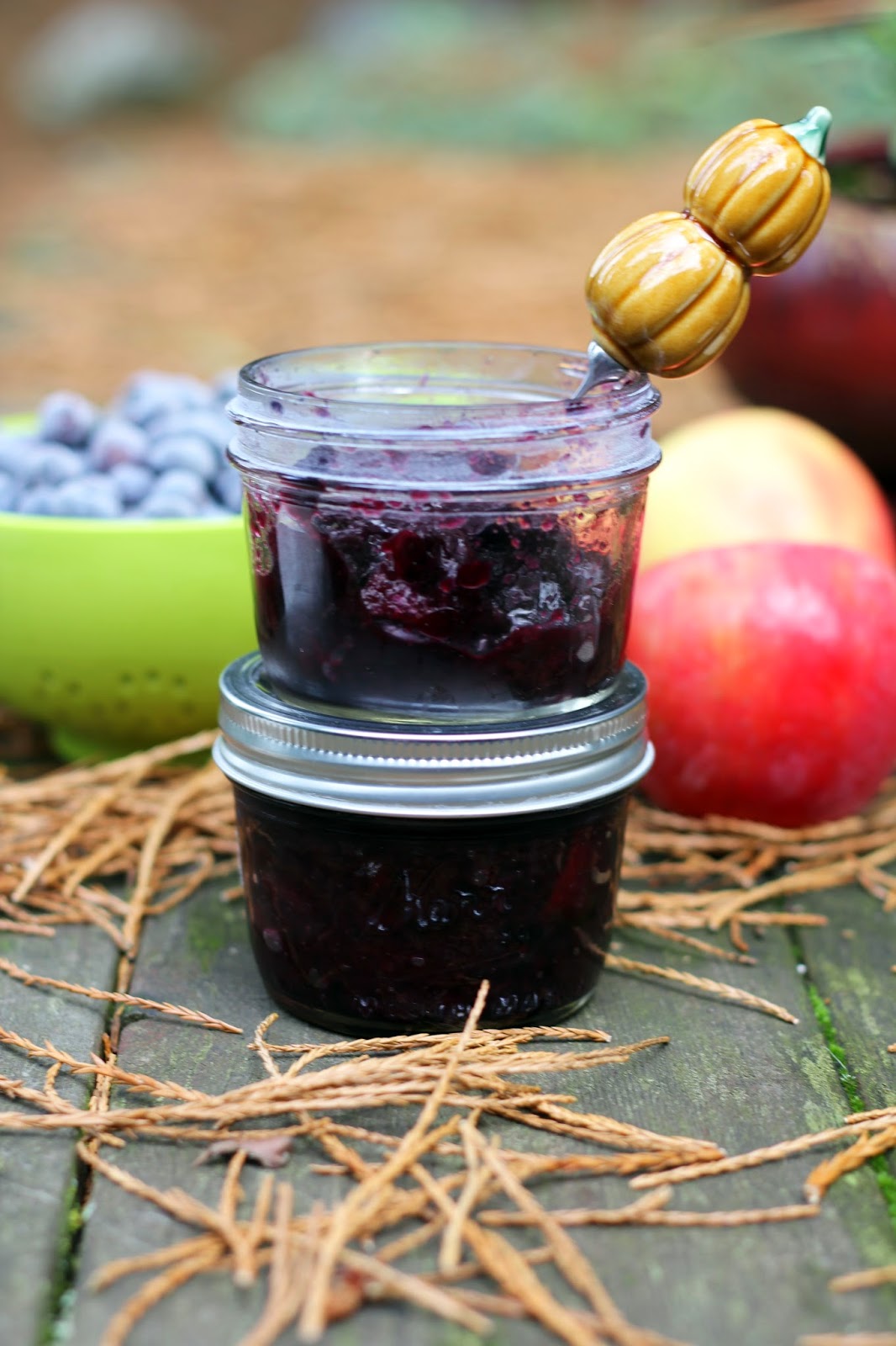 Blue Kale Road: Blueberry Apple Jam