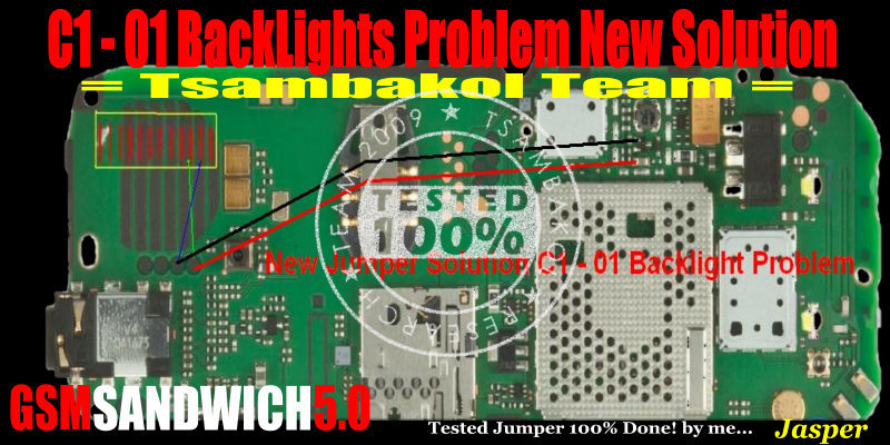 Best In Gsm Software & Hardware Solution : Nokia C1-01 Lcd Light ...
