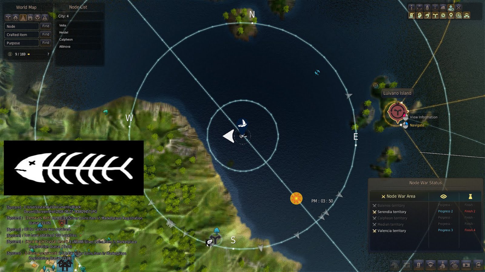 Nu Wave Fishing BDO: Hot Spot Post #5 - Coelacanth, Balenos Islands