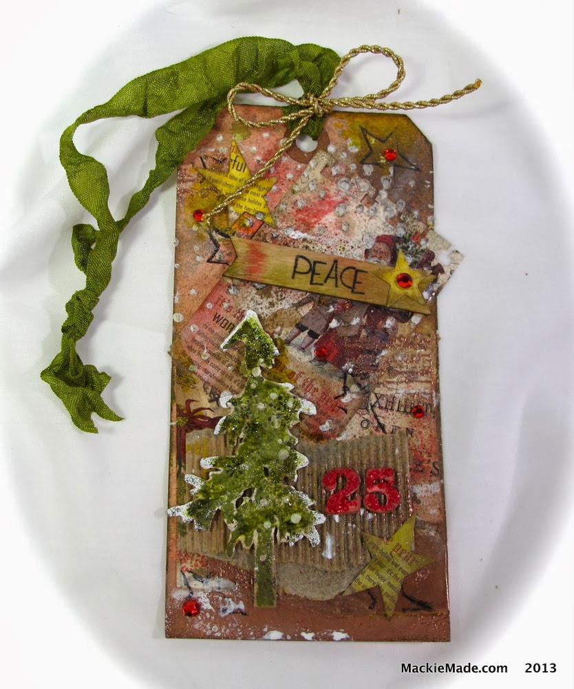 MackieMade Paper Creations: Christmas Tag!