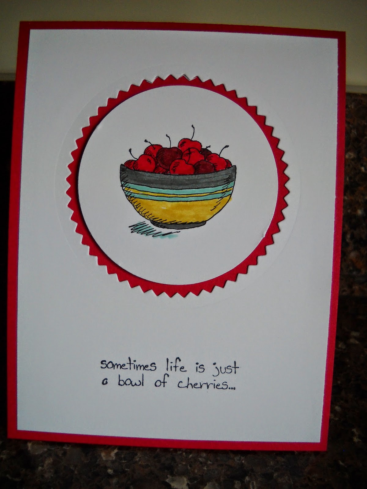 Stampin' Stylish: Giggle Greetings...Sometimes it's the Pits!!!