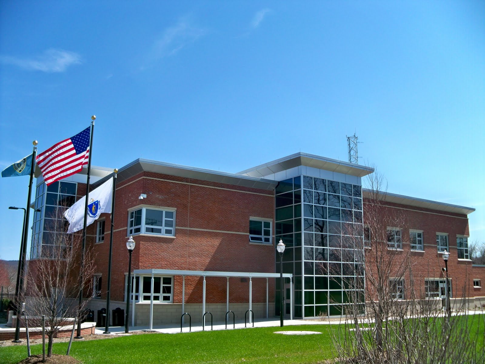 Only in The Republic of Amherst: UMass shows off new Police Station