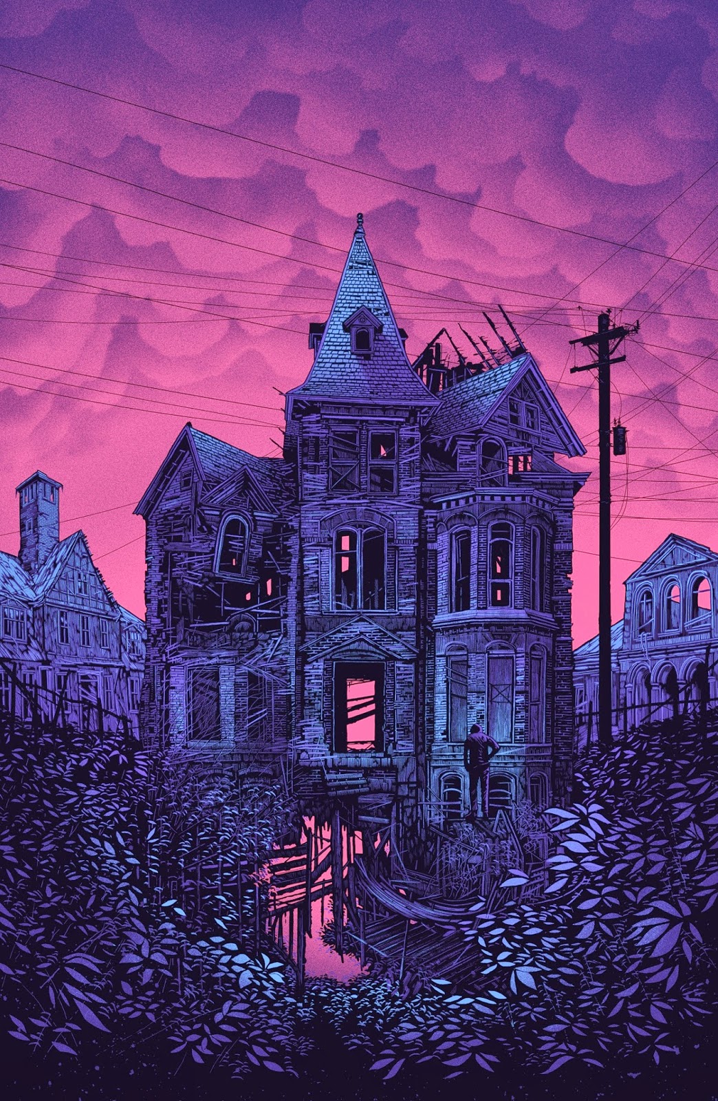 INSIDE THE ROCK POSTER FRAME BLOG: Daniel Danger and sometimes you go ...